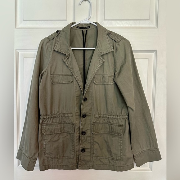 Maurices | Jackets & Coats | Maurices Brand Army Green Militarycargo Style Jacket Size Medium ...
